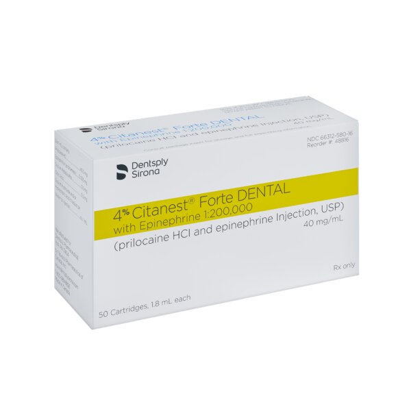 Citanest Forte 4% W/Epi 50/Pk | DC Dental