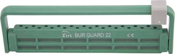 Steri-Bur Guard 22-Hole Green Ea | DC Dental