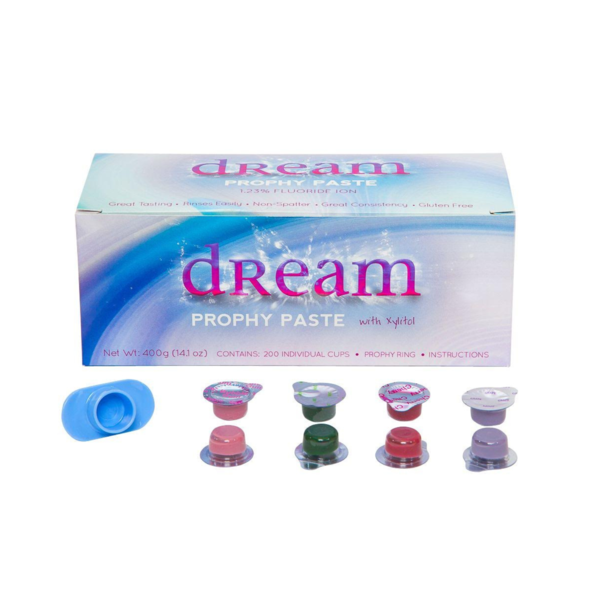 Prophy Paste Cups 200/Bx Cherry X-Coarse | DC Dental