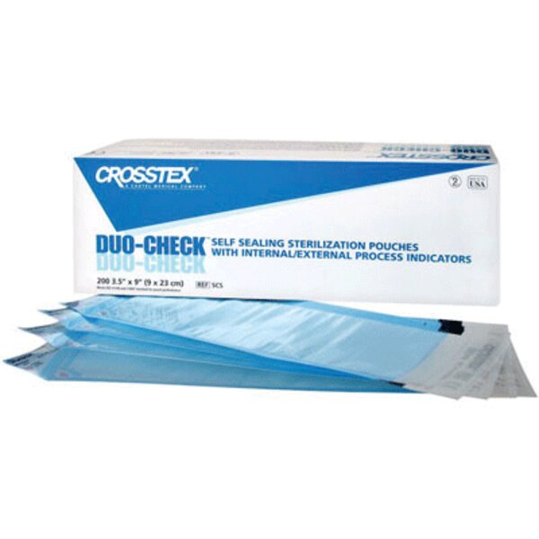 Duo-Check Pouches Self Seal 5.25"x10" 200/Bx | DC Dental