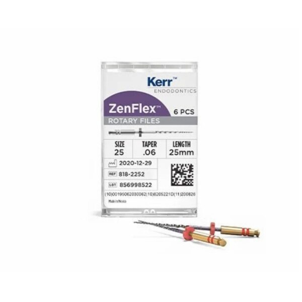 ZenFlex NiTi Rotary File .50/.04/21mm 6/Pk | DC Dental