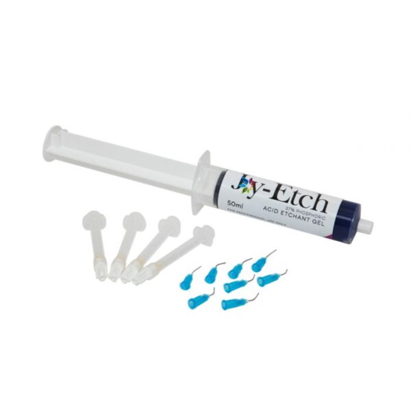 Joy-Etch Etchant Gel 50mL Bulk Syringe Kit | DC Dental