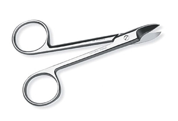 Scissor Crown Curved Sharp 4'' | DC Dental